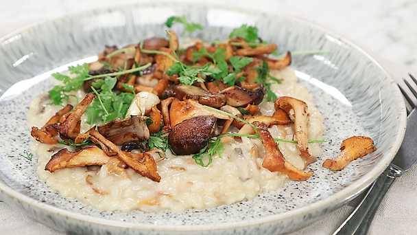 Risotto med svamp och mascarpone | Recept från Köket.se